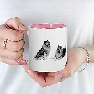 CafePress Keeshond Mugs Ceramic Coffee Mug, Tea Cup 11 oz