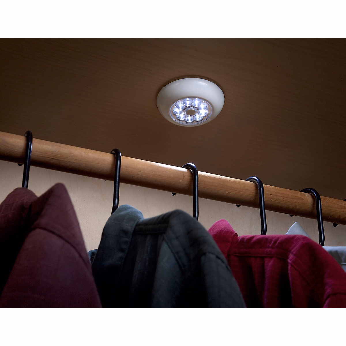 LIGHT IT! by Fulcrum, 30015-303 9-LED Anywhere Light XB, Black, Single Pack