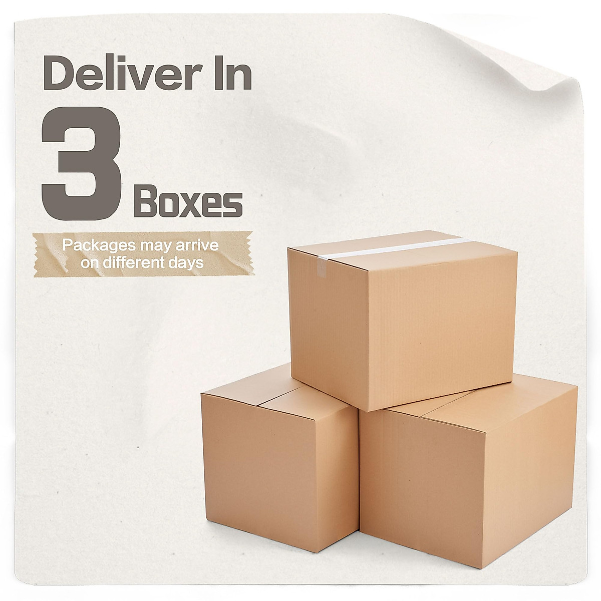 XIZZI Patio Furniture Set Outdoor Conversation Sofa with 42 Inch Rectangle Propane Fire Pit Table All Weather PE Rattan Wicker High Back Outside Couch for Backyard and Garden,Brown Wicker Navy Blue