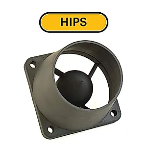 KODAK 3D printer limonene soluble filament HIPS RED +/- 0.03 mm, 750g (1.6lbs) Spool, 1.75 mm. Lowest moisture premium filament in Vacuum Sealed Aluminum Ziploc bag. Fit Most FDM Printers.