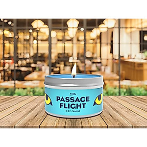 Park Scents Passage Flight Candle - Super Accurate Smell of The Ocean Scene in Flight of Passage Ride - Soy Blend Vegan and Cruelty Free - Handmade in The USA | 8 oz. tin