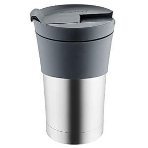 Berghoff Essentials Travel Mug 0.35 qt. PP Lid Insulated Drinking Cup Double-walled Construction Quick Open Lid