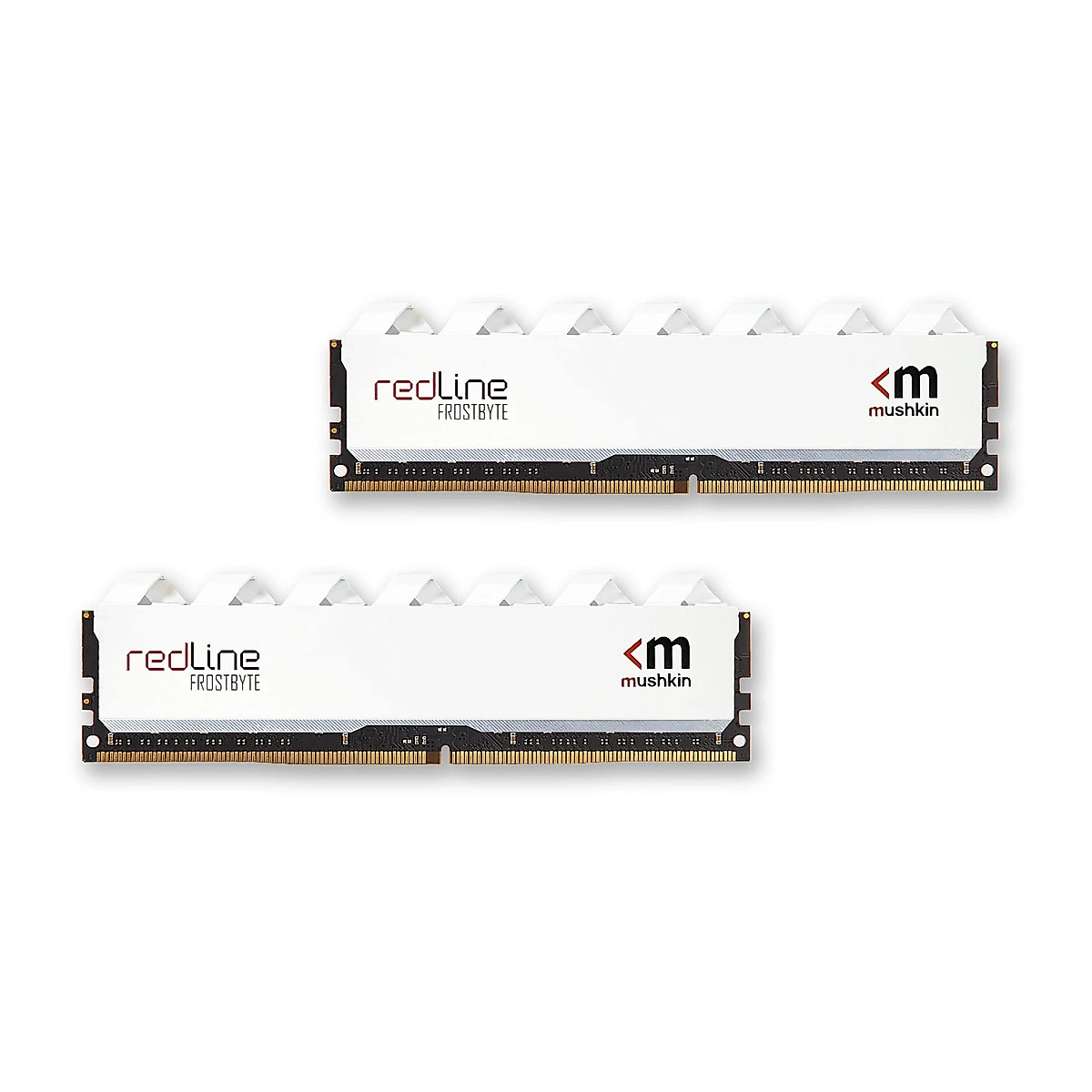 Mushkin Redline White - DDR4 UDIMM - 64GB (2x32GB) 3200MHz CL-14-288-pin1.4V Desktop Ram - Non-ECC - Dual Channel - FROSTBYTE Heatsink (MRD4U320EJJP32GX2)