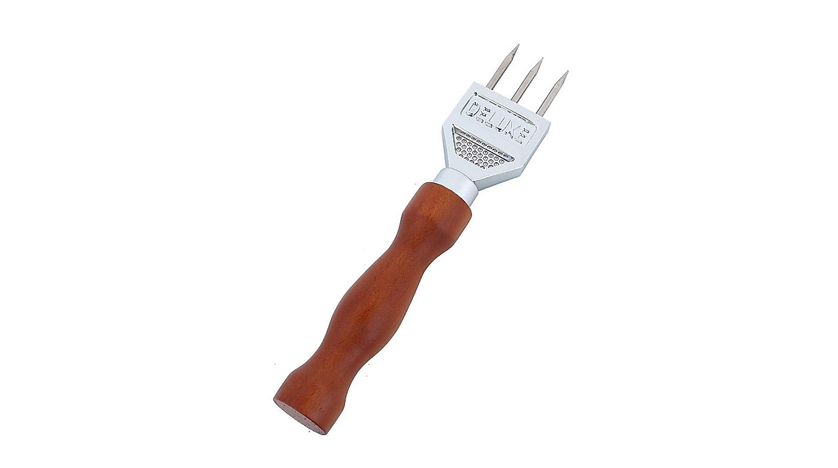 Durable Stainless Steel Ice Pick - Wood Handle Ice Crusher