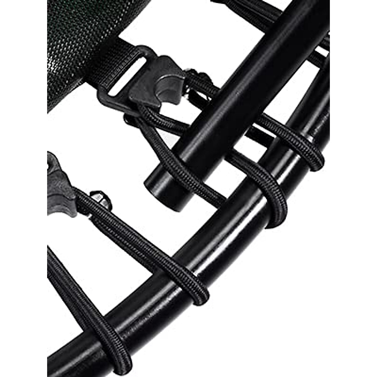 DARCHEN 450 lbs Mini Trampoline for Adults, Indoor Small Rebounder Exercise Trampoline for Workout Fitness, 450 lbs Max-Load Bungees for Quiet and Safely Cushioned Bounce, 40 Inch Gym Trampoline