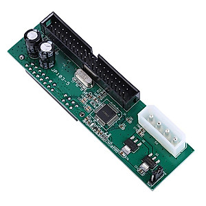Sanpyl Pata IDE to SATA Hard Drive Adapter, Green, PC
