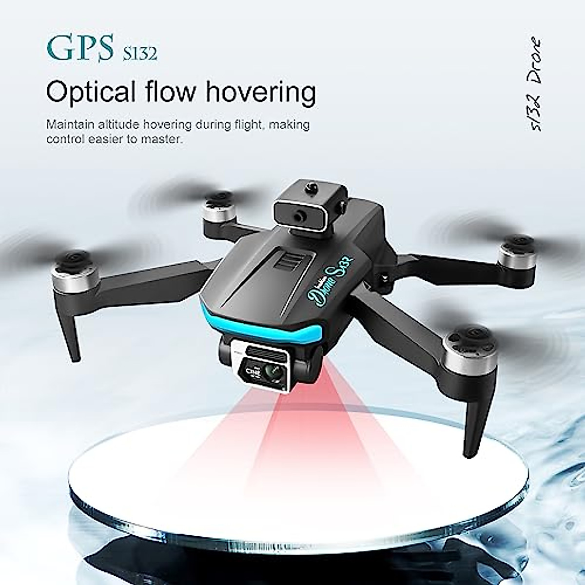 GoolRC GPS 5GWIFI Remote Control Drone with Camera 720P Dual Camera Obstacle Avoidance Brushless Motor Optical Flow Localization Remote Control Quadcopter for Kids Adults with Storage Bag