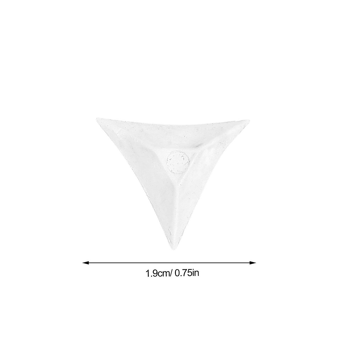 DOITOOL 300PCS Dust Corners for Stairs - Anti-Dirty Triangle Stair Dust Corners for Wooden Steps - Dust-Proof Stair Corner Dust Guards Corner Guards for Stairs Drawer Furniture Corner