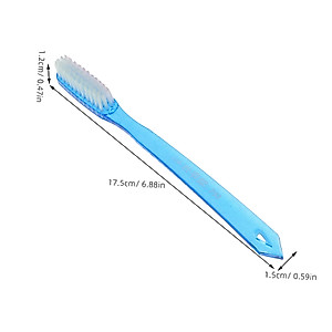 6Pcs Manual Toothbrushes Premium Hard Bristles Toothbrush for Adult Teeth Stain Cleaning Toothbrush White Teeth Toothbrush