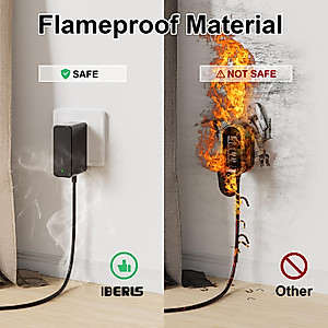 for Philips Norelco Power Charger HQ8505 Cable for Norelco Series 7000, 5000, 3000, 9000, 2000, MG7750, MG7790 Shaver, Beard Trimmer, 15V Electric Razor Charging Cable(Brush, LED Light)