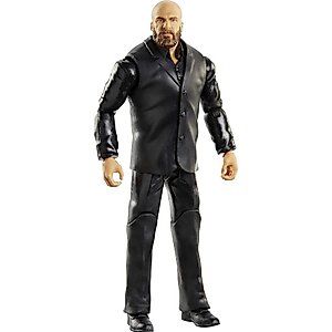 WWE Triple H Action Figure, Posable 6-in Collectible for Ages 6 Years Old and Up