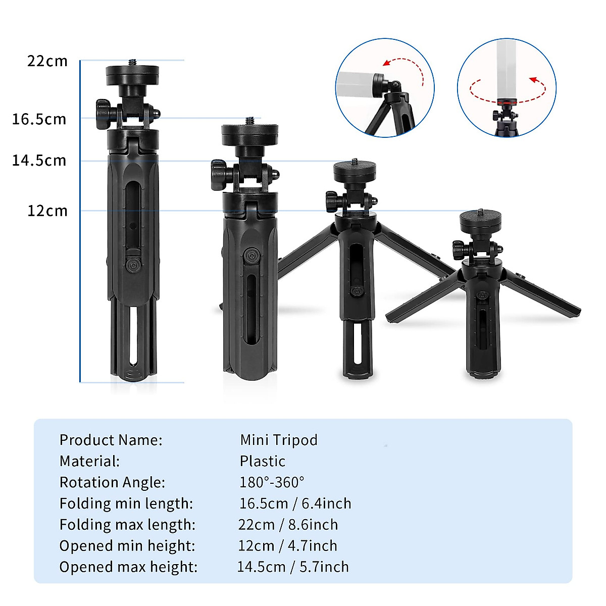 Meking 3Pcs Photography Crystal Prism with Mini Tripod, Camera Lens Optical Crystal Ball Glass, Cube and Pyramid Prism for Rainbow Effect Make Teaching Light Spectrum Physics