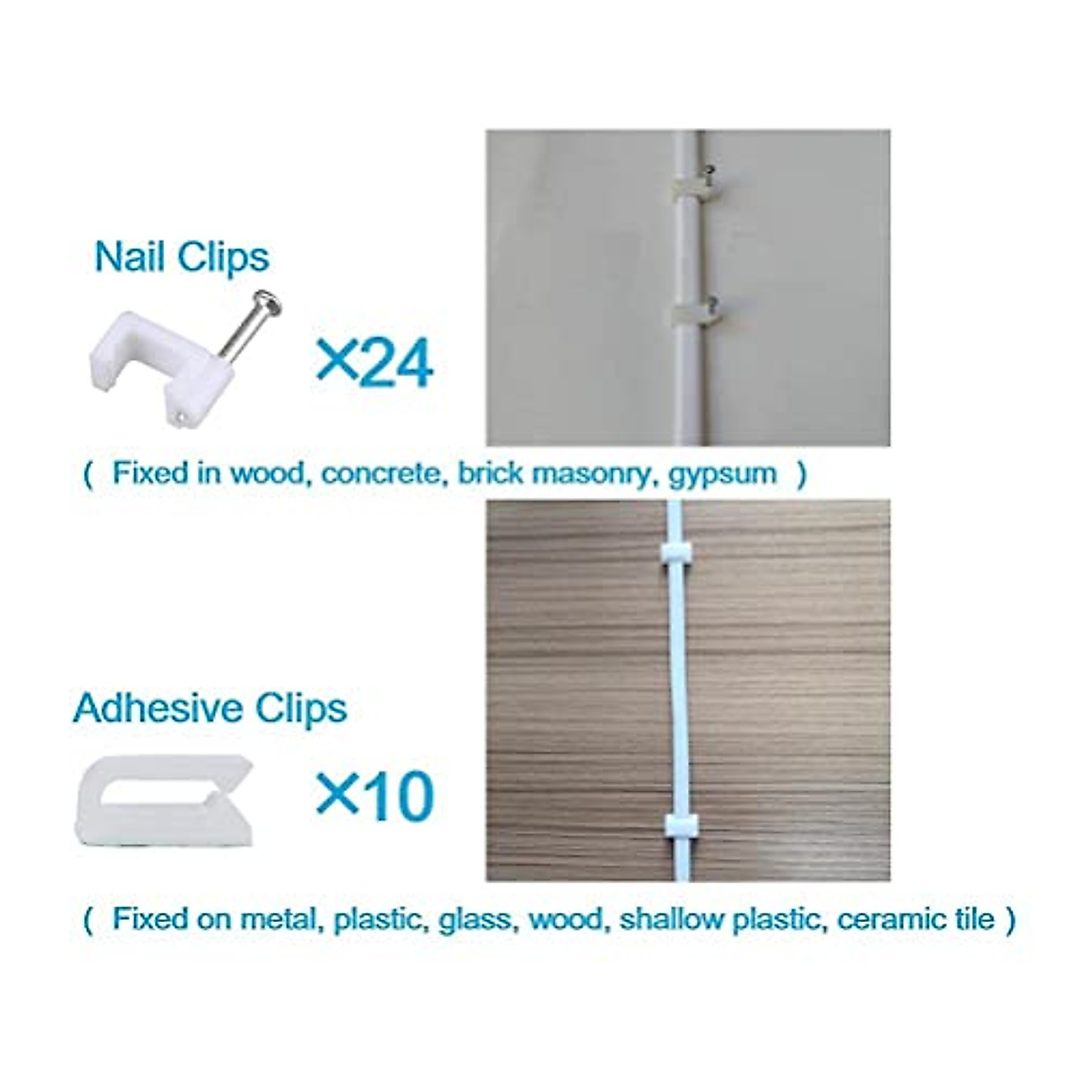 JJMASEE 2 Pack 26FT Power Extension Cable for Wyze Cam V3,WyzeCam Outdoor,Arlo Essential,Eufy,Kasa,Yi,Blink Camera,NestCam Indoor,Micro USB Charging Cord for Security Camera(White)