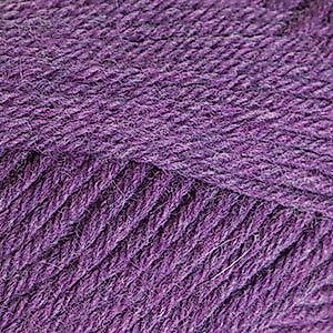 Knit Picks Wool of The Andes Worsted Weight Purple 100% Wool Yarn (10 Balls - Amethyst Heather)