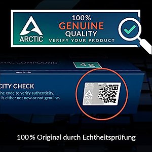 ARCTIC MX-4 (incl. Spatula, 8 g) - Premium Performance Thermal Paste for All Processors (CPU, GPU - PC), Very high Thermal Conductivity, Long Durability, Safe Application