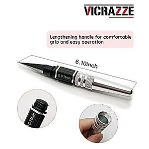 VICRAZZE RC Body Reamer Curved Scissors & Straight Scissors RC Car Body Shell Lexan Plastic Trimming Tools Set