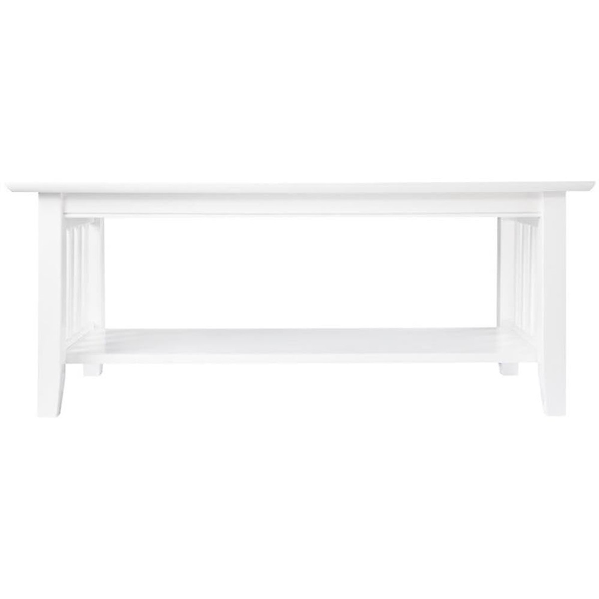 Atlantic Furniture AH15204 Mission Coffee Table, Walnut