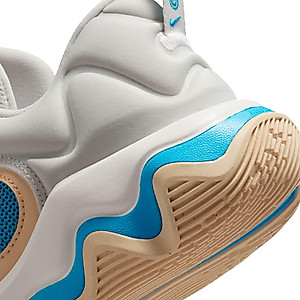 NIKE Men's Sneaker Three Quarters Tall, Phantom Blue Lightning Ice Peach, 11