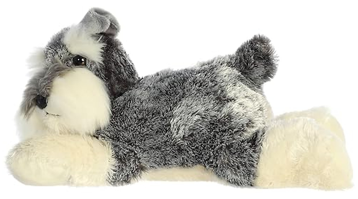 Aurora Adorable Flopsie Ludwig Stuffed Animal - Gray 12in