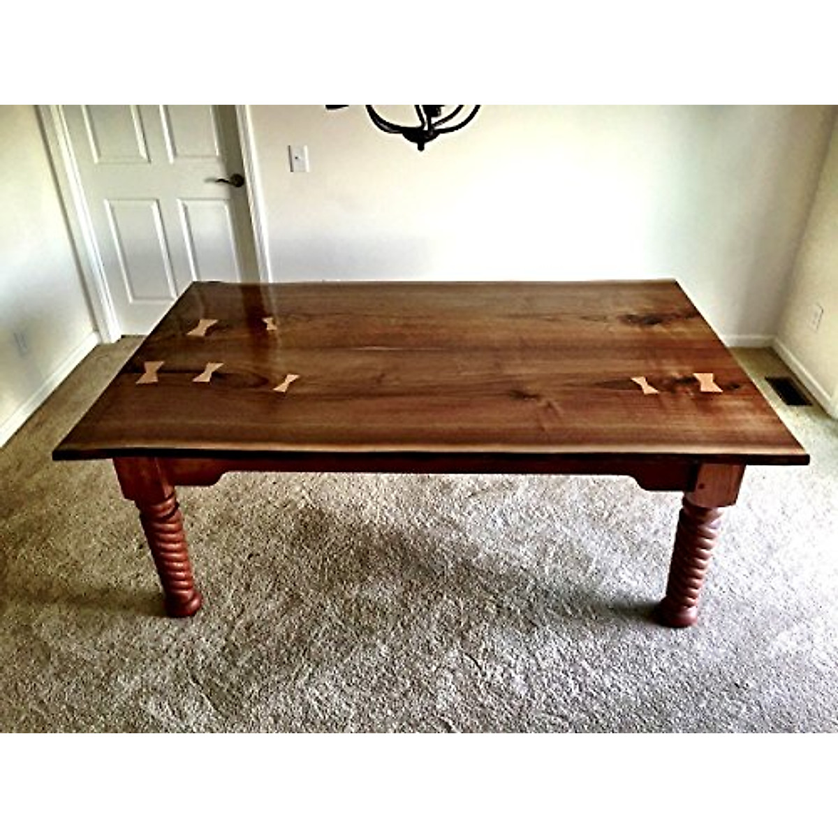 Live Edge Walnut Kitchen Table