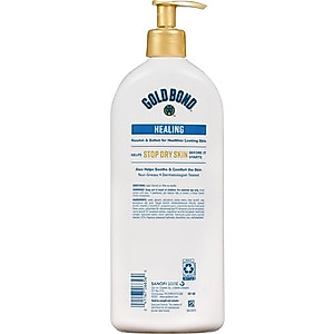 Gold Bond Ultimate Healing Skin Therapy Lotion Family Size, Aloe, 20 Ounce
