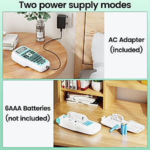 Vixic Handheld Label Maker Machine with Tape,E1000 Label Printer with QWERTY Keyboard Easy to Use Portable Label Makers for Industrial Work Home School Office Organization Green