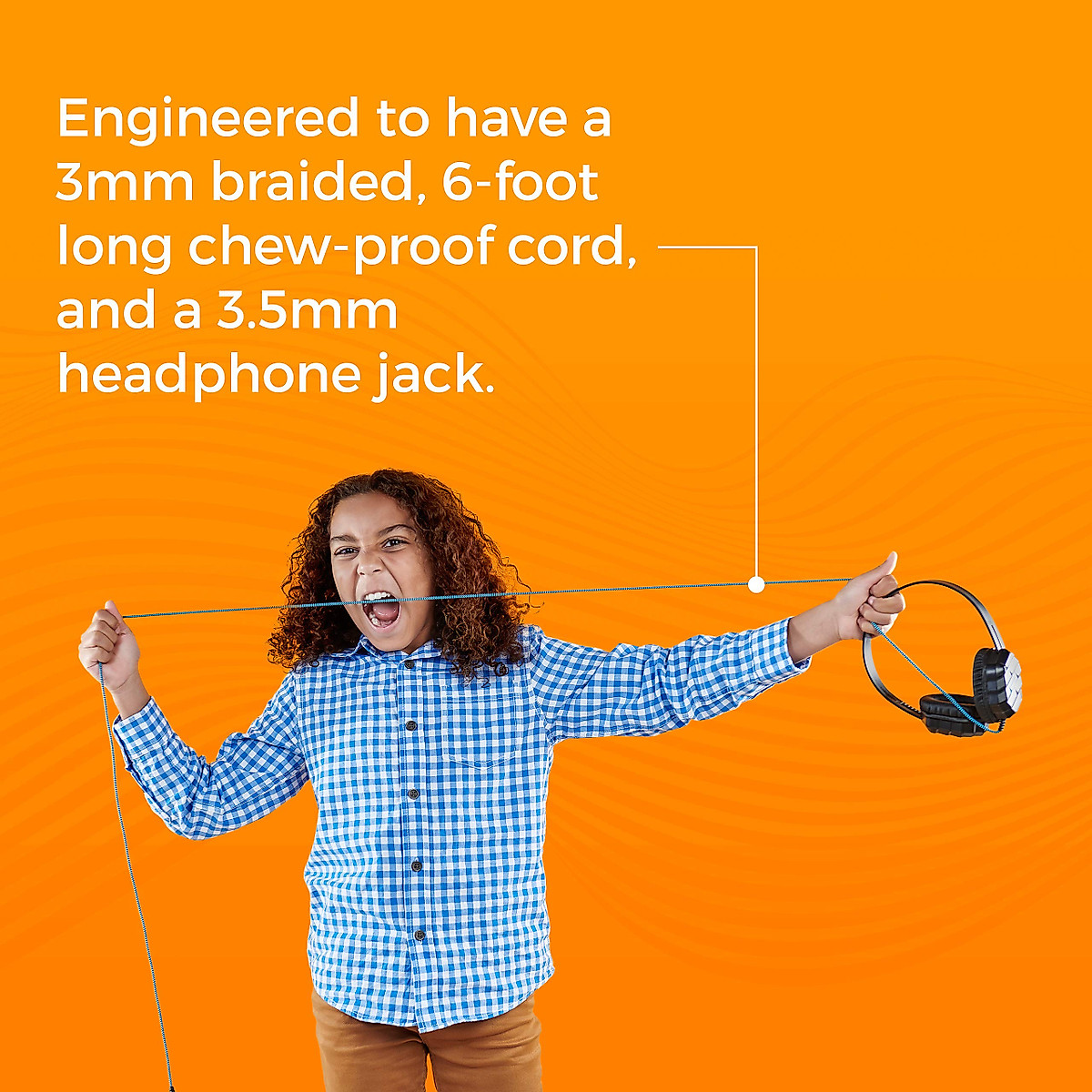 Gumdrop DropTech B1 On-Ear Headphone. Designed for K-12 Students, Teachers and Classrooms – Drop Tested, Rugged and Reliable for an Enhanced Educational Learning Experience. Color – Red