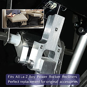 Vanshly Metal Toggle Drive Connector and Clevis Mount Power Recliners Fits La-Z-Boy/Lazy boy Power Recliner Parts, Fits All L-Z-Boy Power Recliners