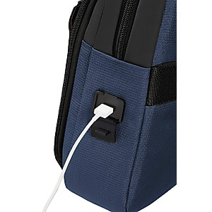 Samsonite Men's Laptop, Blue (Blue), Laptopt Briefcase 15.6" (42 cm-12.5 L)
