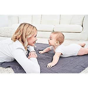 CottCare Baby Muslin Swaddle Blanket for Boys and Girls,4-Pack Breathable and Skin-Friendly,Wrap Soft Silky Cotton Blankets