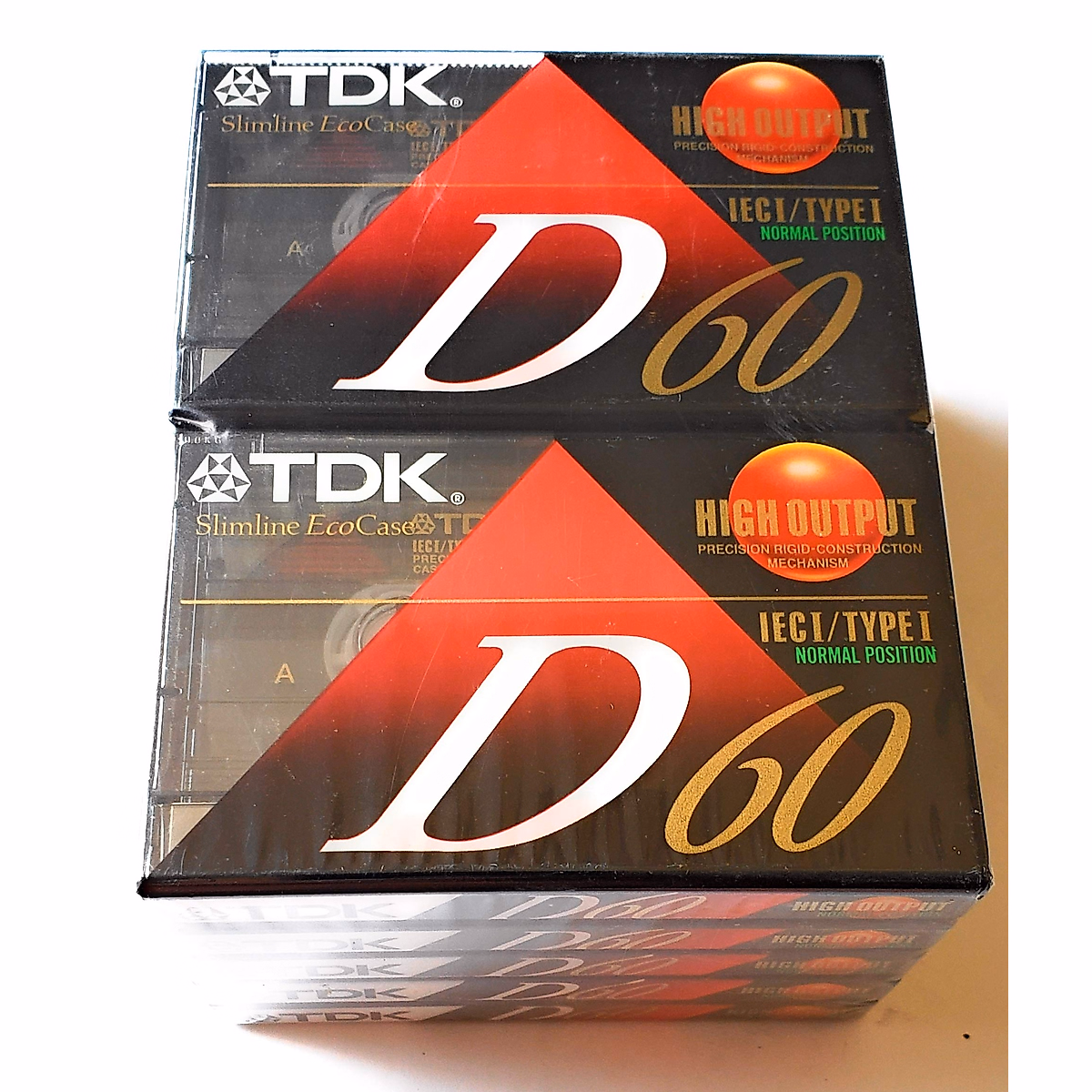 TDK D60 60 Minute Audio Tape (10 pack)