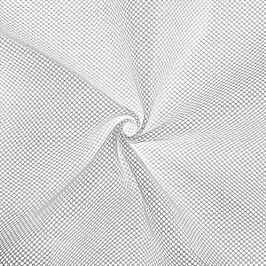 White Mesh Fabric 62 x 59-inch Slightly Stretchy Soft Mesh Fabric Netting for Netting Bag Shopping Bag, Backpack Pocket and Straps, Netting Clothes and Sewing Projects