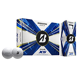 Bridgestone Golf 2022 Tour B XS White Golf Balls (Packaging May Vary), One Dozen