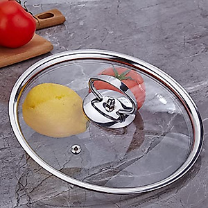 SANQIAHOME Induction Cooking Pot 24 cm - 18/8 Stainless Steel - 4.3L - Mirror polishing -with Scale ruler Suitable for All Cookers - Oven-Safe