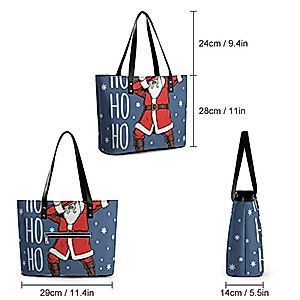 Womens Handbag Christmas Leather Tote Bag Top Handle Satchel Bags For Lady