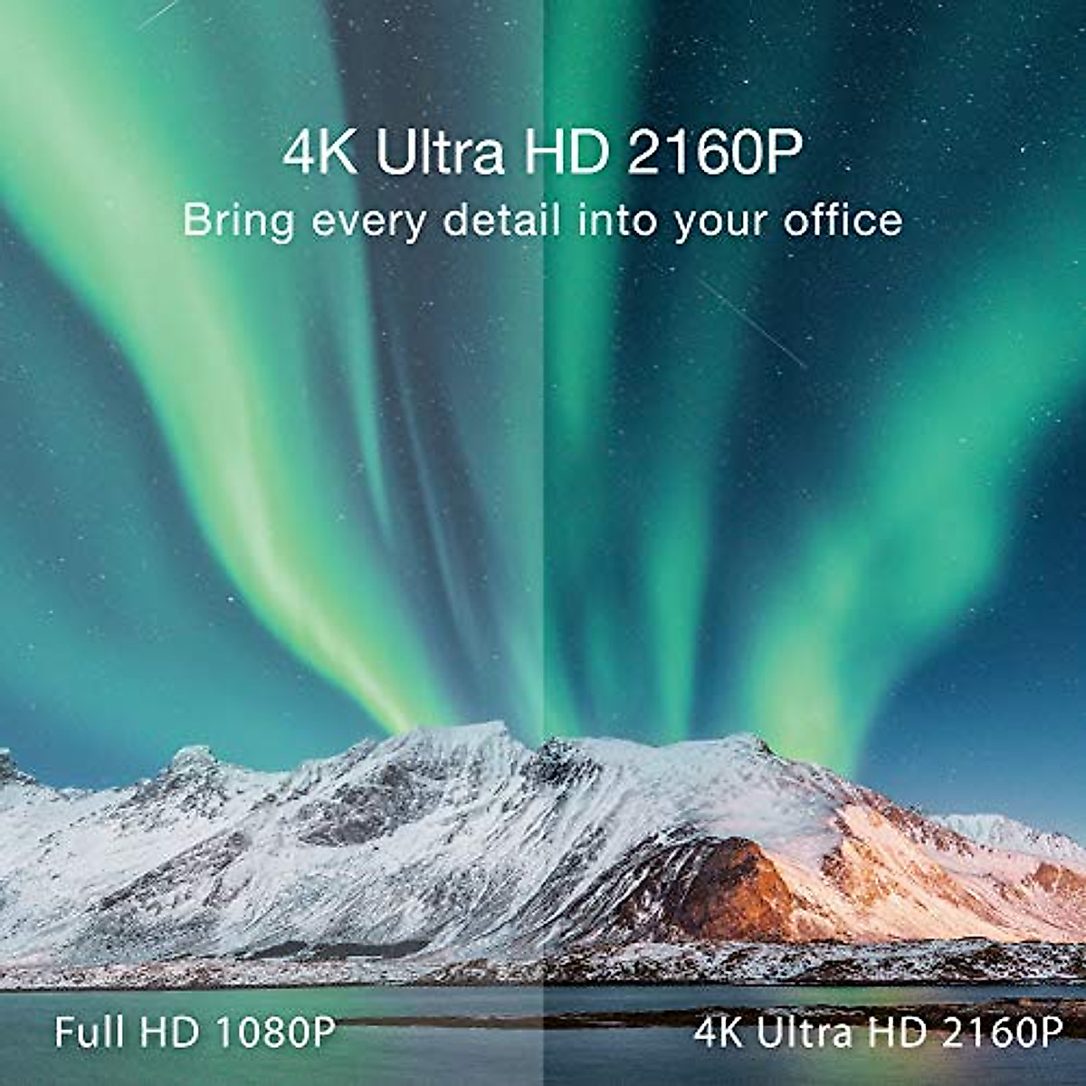 QuattroPod Mini | 5G WiFi Wireless Presentation Facility HDMI Transmitter & Receiver for Streaming 4K from Laptop, PC, Smartphone to HDTV/Projector (1T1R) [2022 OTA Update]