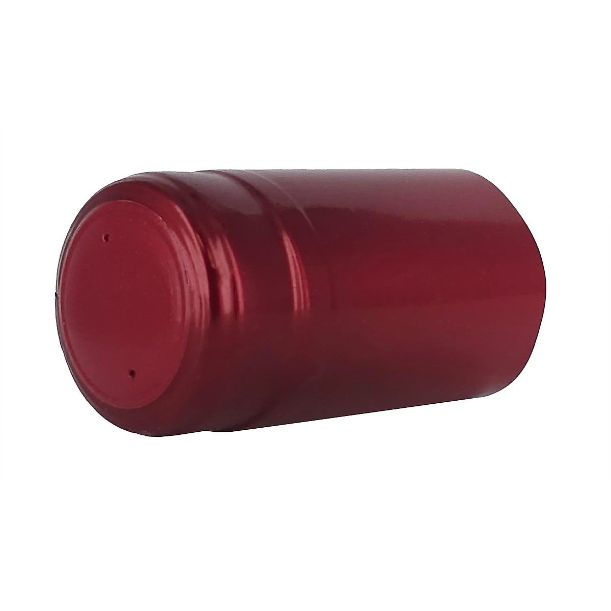 Metallic Ruby Red PVC Shrink Capsules-500 Count