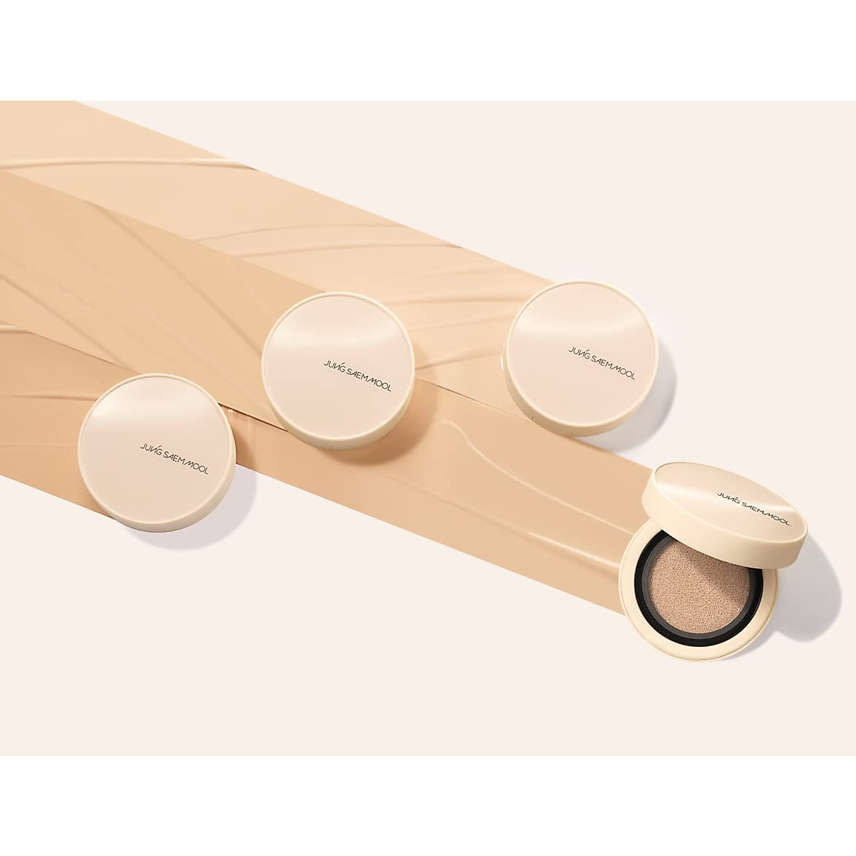 [JUNGSAEMMOOL OFFICIAL] Skin Nuder Cover Layer Cushion 21 (N-Light) | Refill Included | Delicate Cover | All-day Lasting | Makeup Artist Brand
