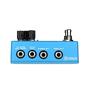 Keeley Hydra Stereo Reverb and Tremolo Pedal, Blue (KHydra)
