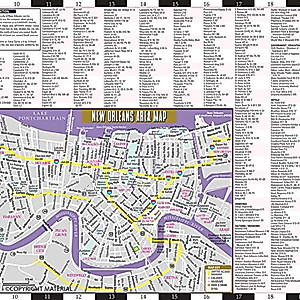 Streetwise New Orleans Map - Laminated City Center Street Map of New Orleans, Louisiana (Michelin Streetwise Maps)