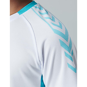 5 Pack Boys Athletic Shirts, Youth Activewear Dry Fit Tshirts for Kids, Short Sleeve Tees, Bulk Athletic Performance Clothing (Set 4, Medium)