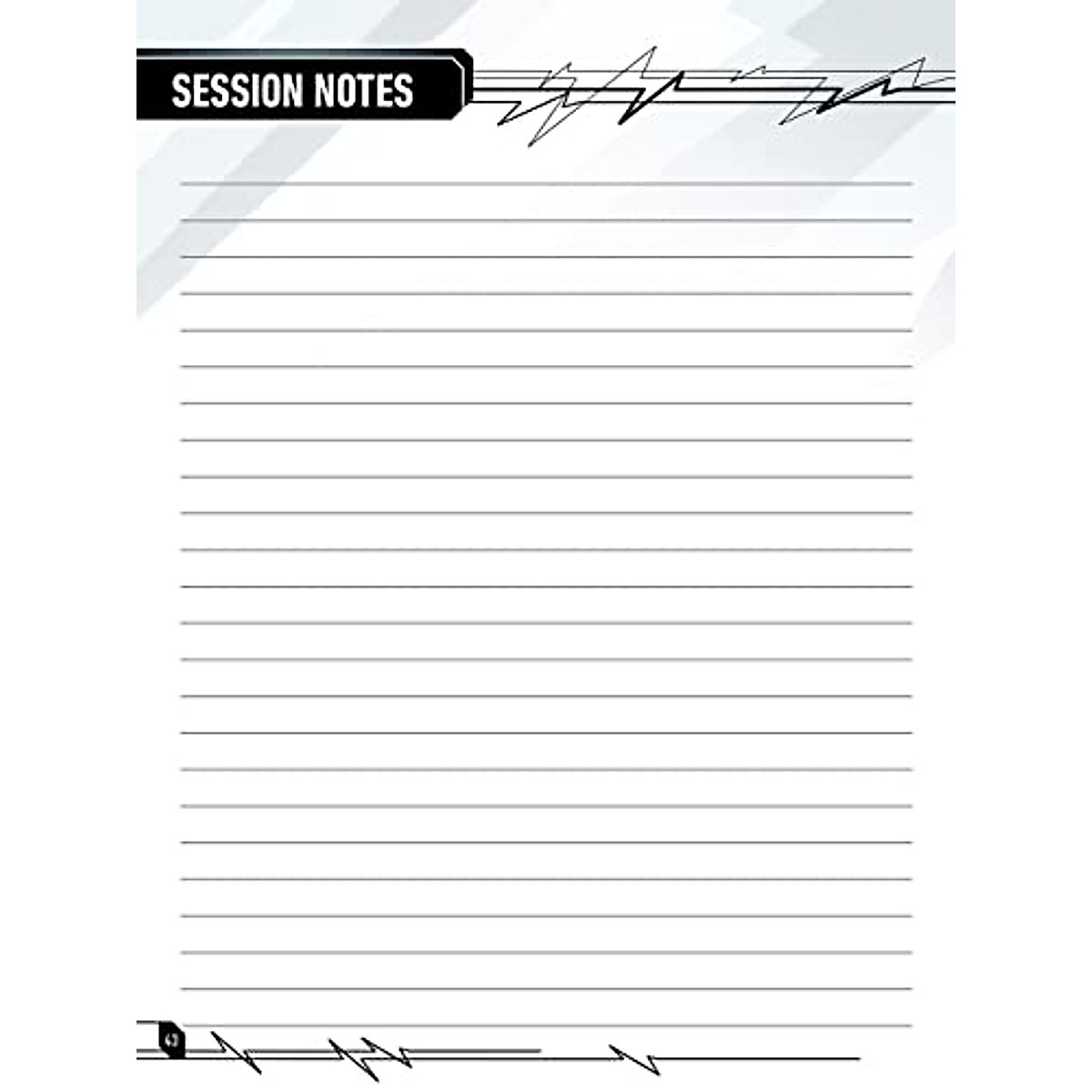 Renegade Game Studios Power Rangers Roleplaying Game Expanded Character Sheet Journal, Customize and Develop Characters