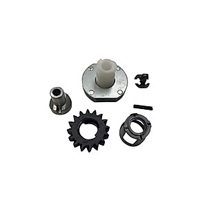 ENGINERUN 696540 Starter Drive Gear Assembly Compatible with Briggs and Stratton 495878 490421 396865 Toro MTD Murray Lawn Mower Tractor Replacement Parts Ref 33-005