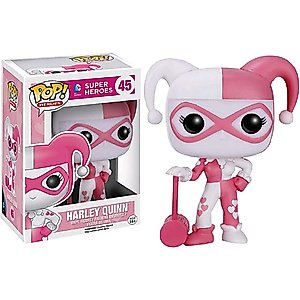 Funko Pop DC Super Heroes Pink Harley Quinn Exclusive Figure