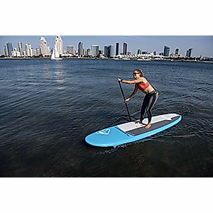 Boardworks Riptide All-Water Stand-Up Paddleboard (SUP) – 10’6", Blue/White/Grey