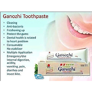 2 Boxes DXN Ganozhi Toothpaste Ganoderma 150g