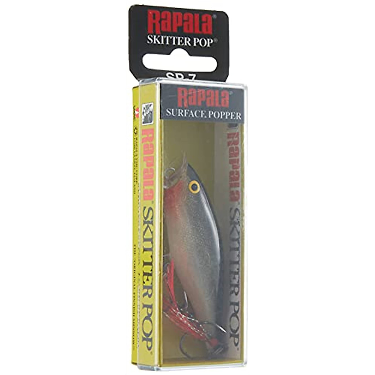 Rapala Skitter Pop 07 Fishing Lure (Silver)