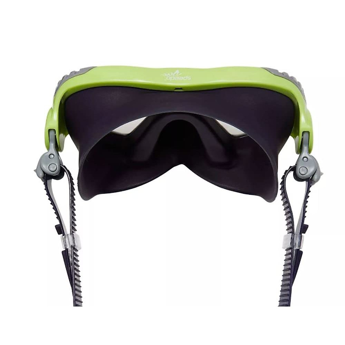 Speedo Junior Windward Swim Mask - Lime/Clear