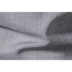 BEILU Men's Linen Henley Shirts Long Sleeve Hippie Lightweight Casual Beach T Shirt Grey X-Small