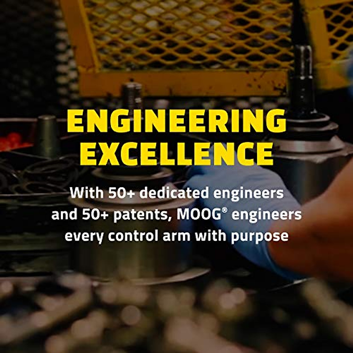 MOOG RK620498 Suspension Control Arm and Ball Joint Assembly front right lower